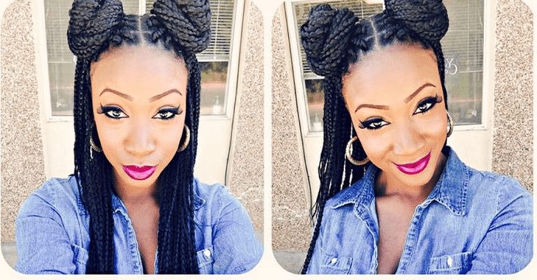 3 Cute Ways to Style Your Box Braids – ThreeCrownsMilk
